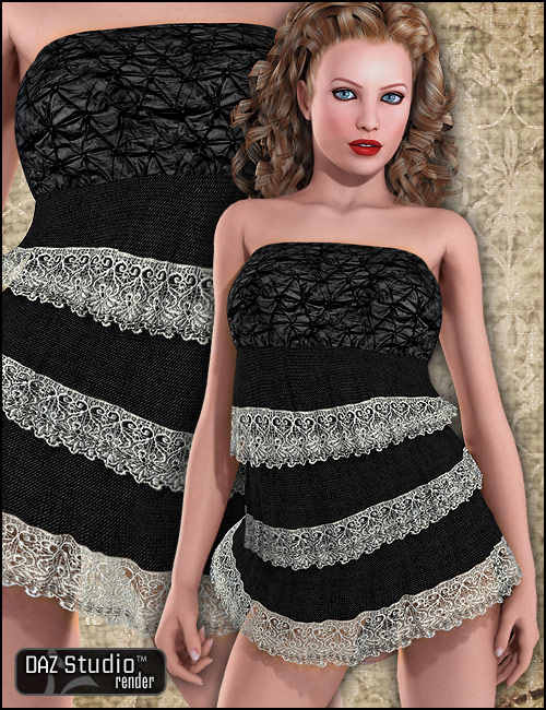 Ruffle Top Textures | Daz 3D