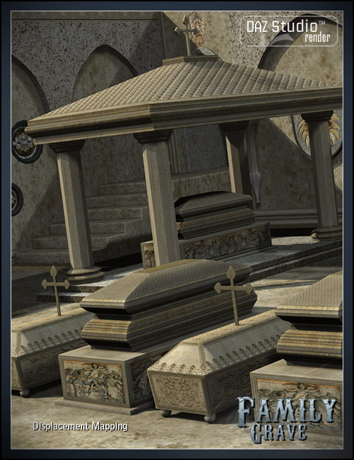 Family Grave | Daz 3D