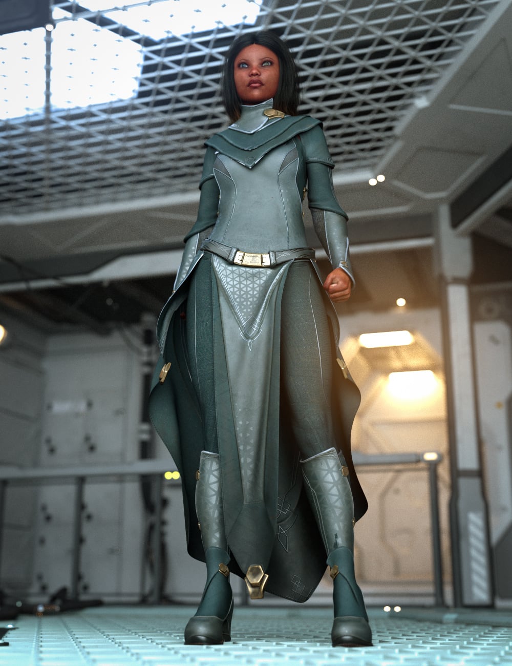 The Bureau Agent Futuristic Styles for Ekialys' Ny | Daz 3D