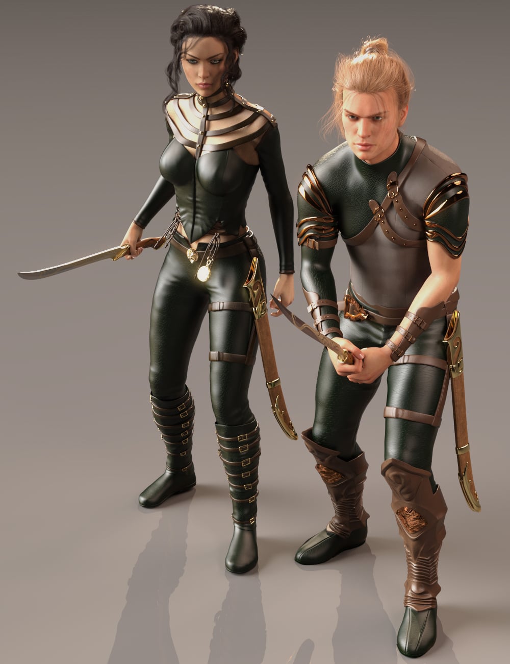 Fight and Fiction | Daz 3D