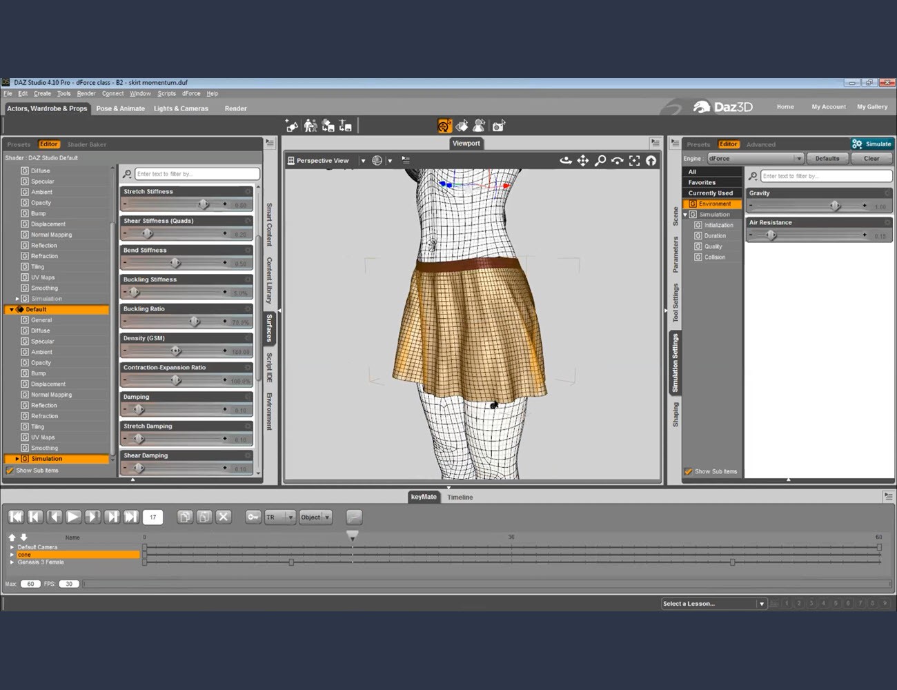 dForce Complete : Tutorial Bundle | Daz 3D