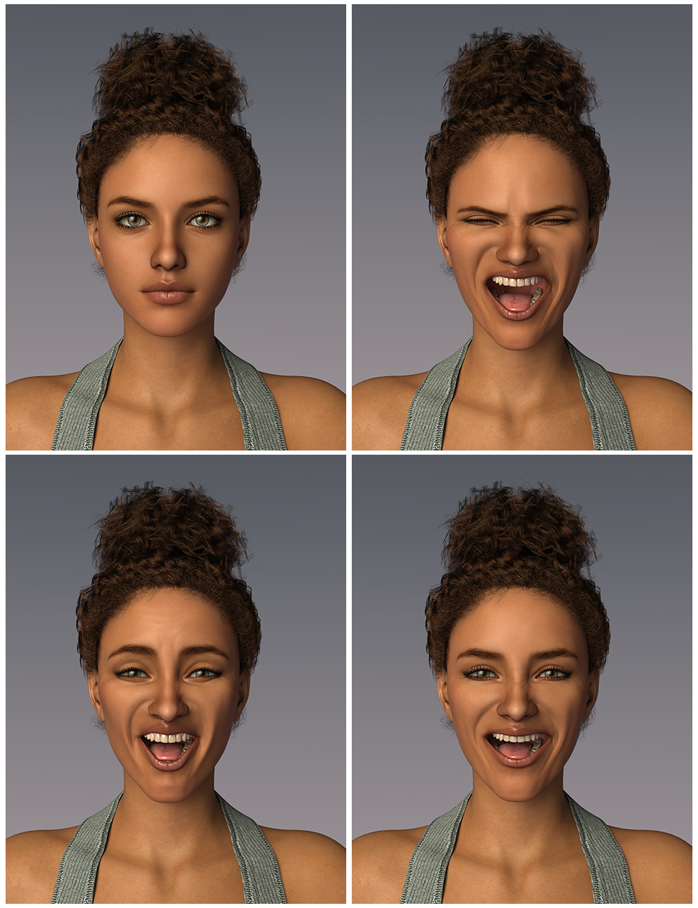 IGD Emotive Series: Laughing Poses for Genesis 8 | Daz 3D