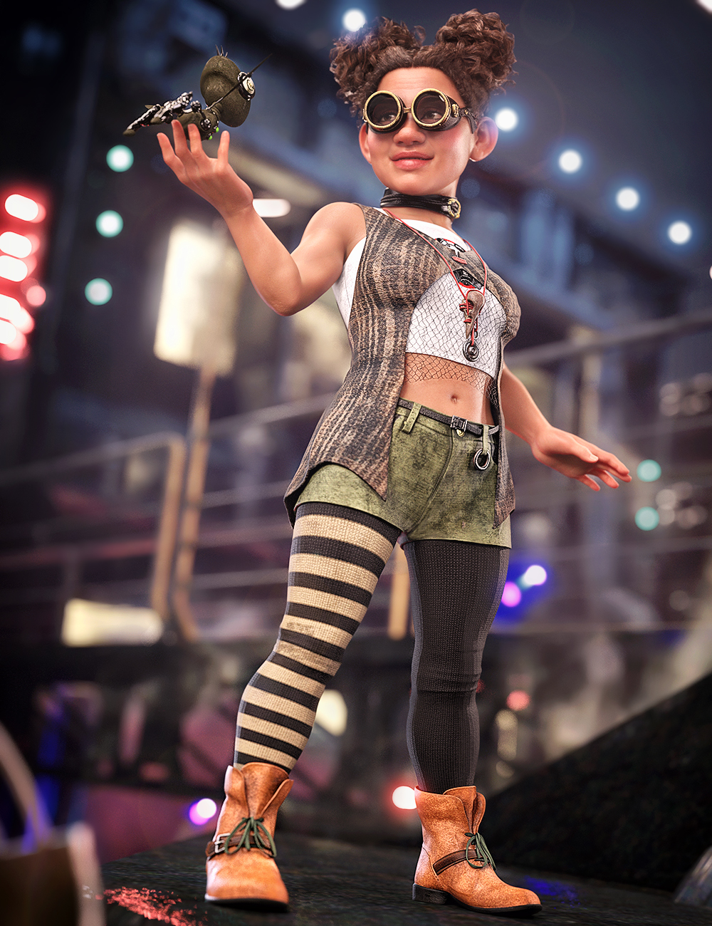 Topsy 8 The Tinkerer Bundle | Daz 3D