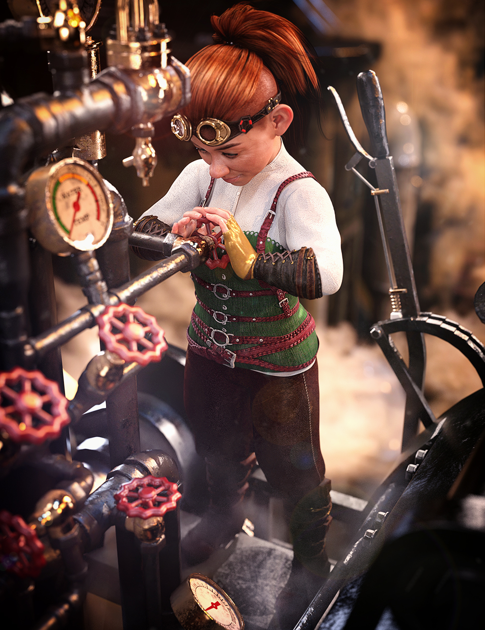 Topsy 8 The Tinkerer Bundle | Daz 3D