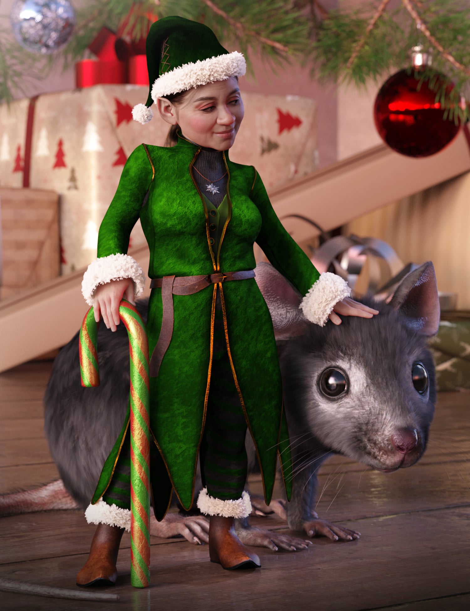 Topsy 8 Merry and Bright Bundle | Daz 3D