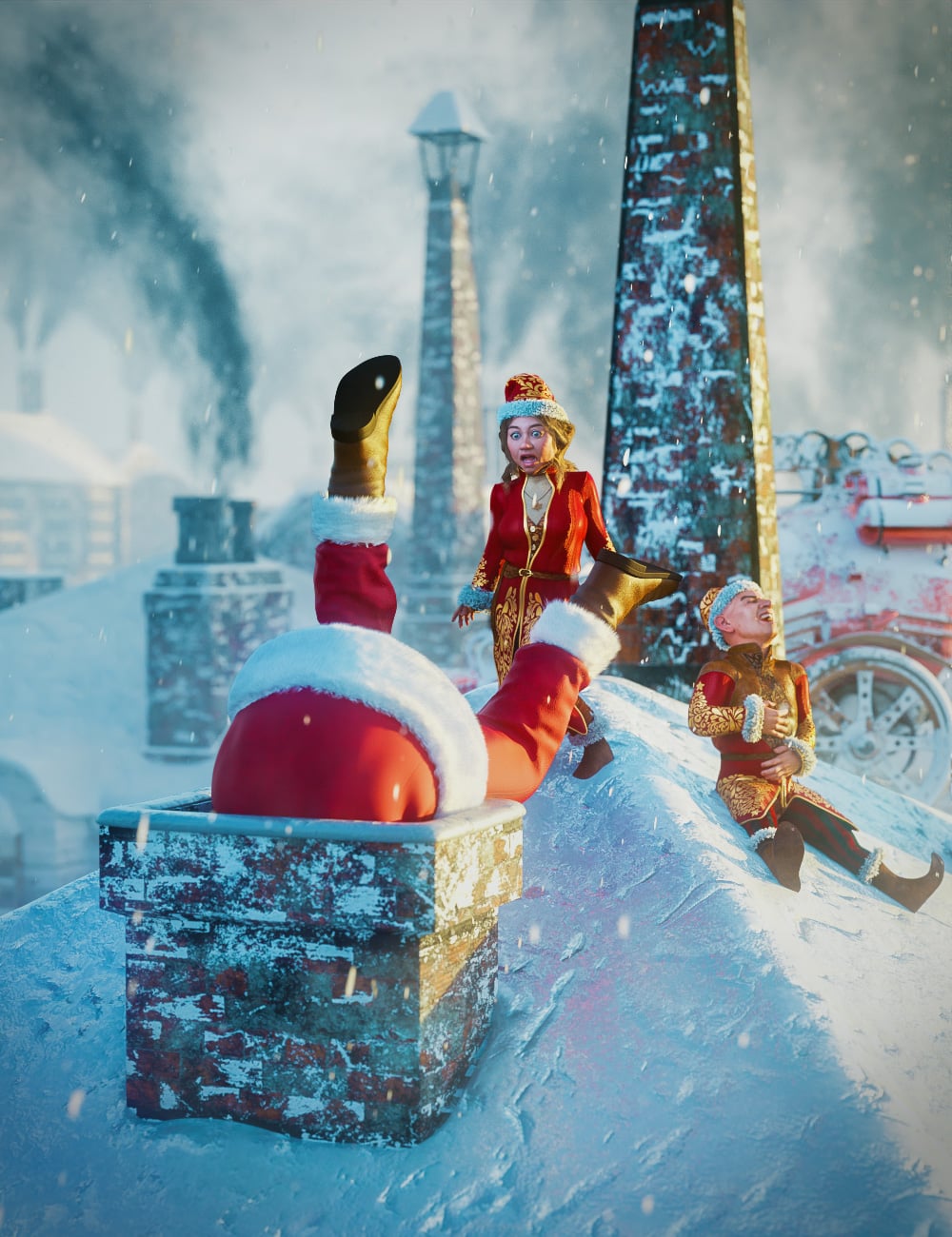 Topsy 8 Merry and Bright Bundle | Daz 3D