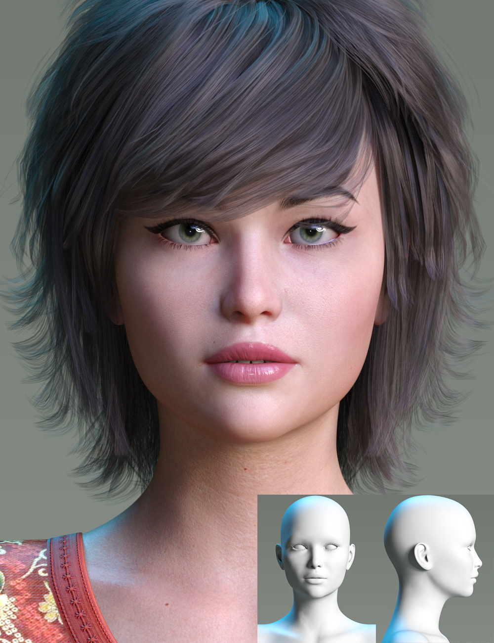 Natural Women and Morphs Addons for Genesis 8 Female | Daz 3D
