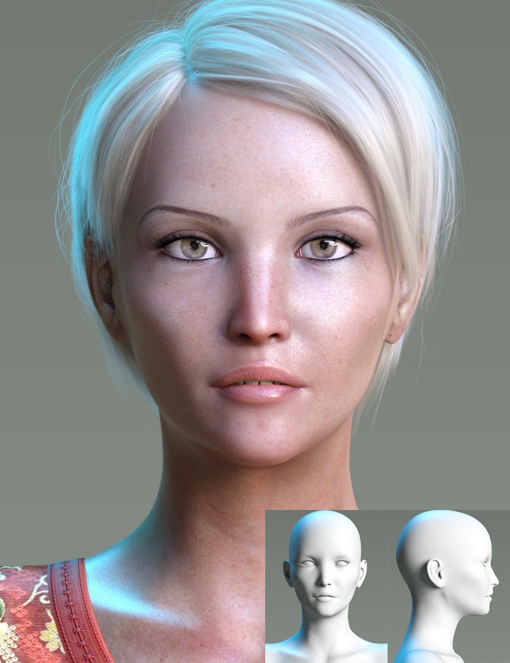 Natural Women and Morphs Addons for Genesis 8 Female | Daz 3D