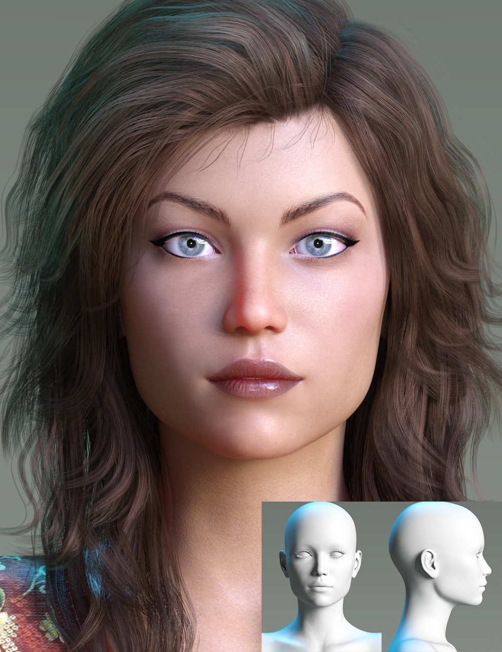 Natural Women and Morphs Addons for Genesis 8 Female | Daz 3D