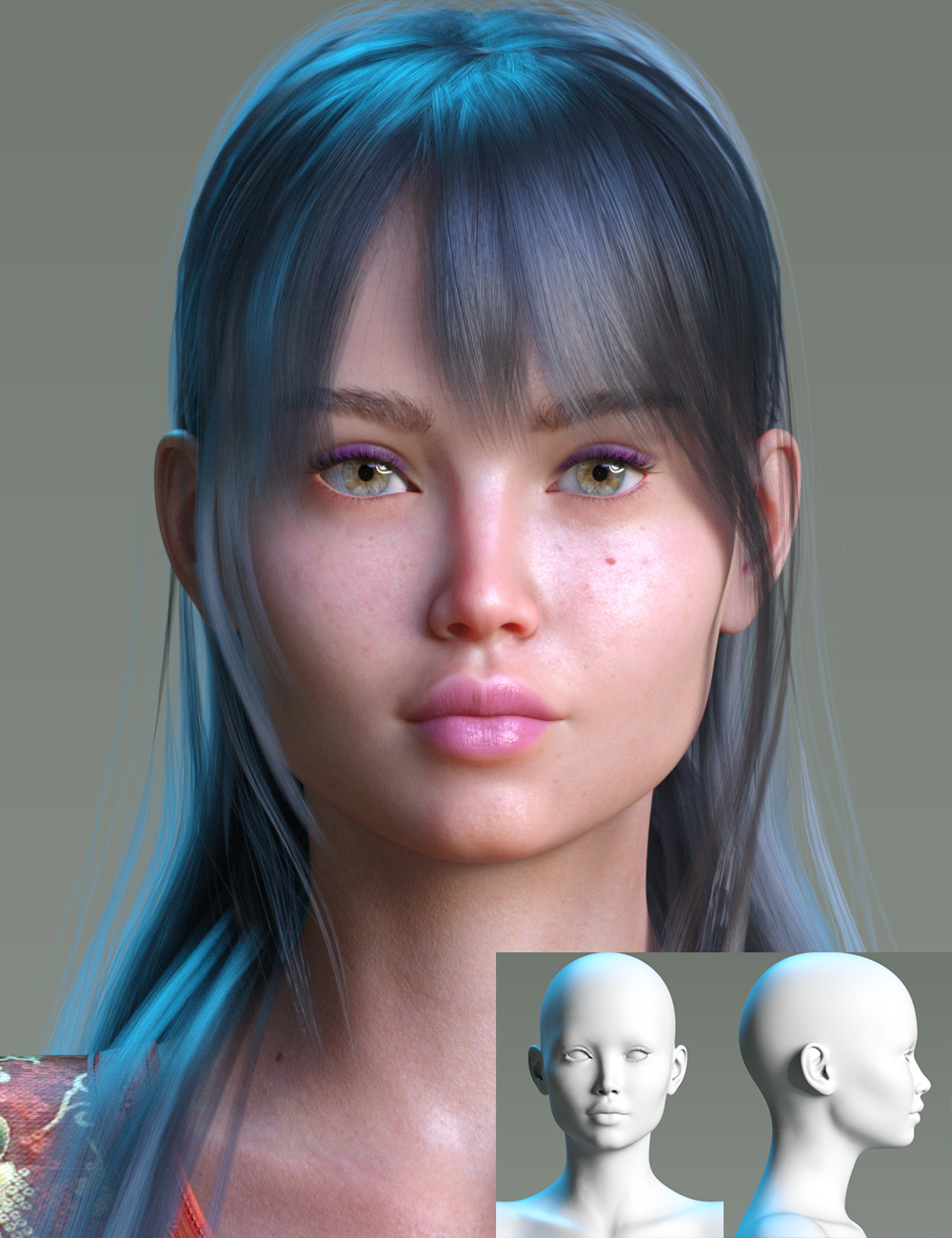 Natural Women and Morphs Addons for Genesis 8 Female | Daz 3D