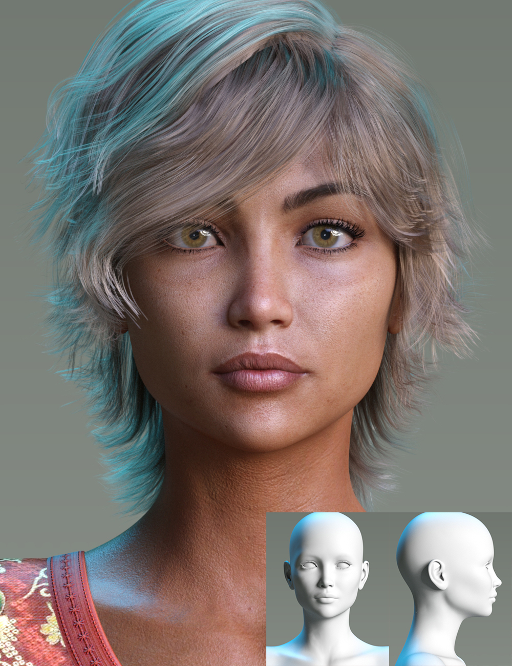 Natural Women and Morphs Addons for Genesis 8 Female | Daz 3D