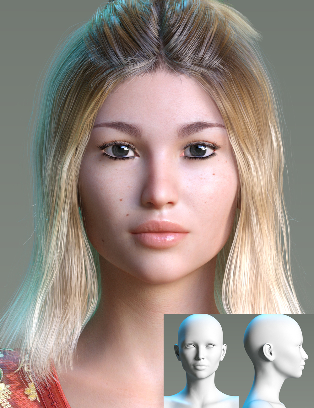 Natural Women and Morphs Addons for Genesis 8 Female | Daz 3D