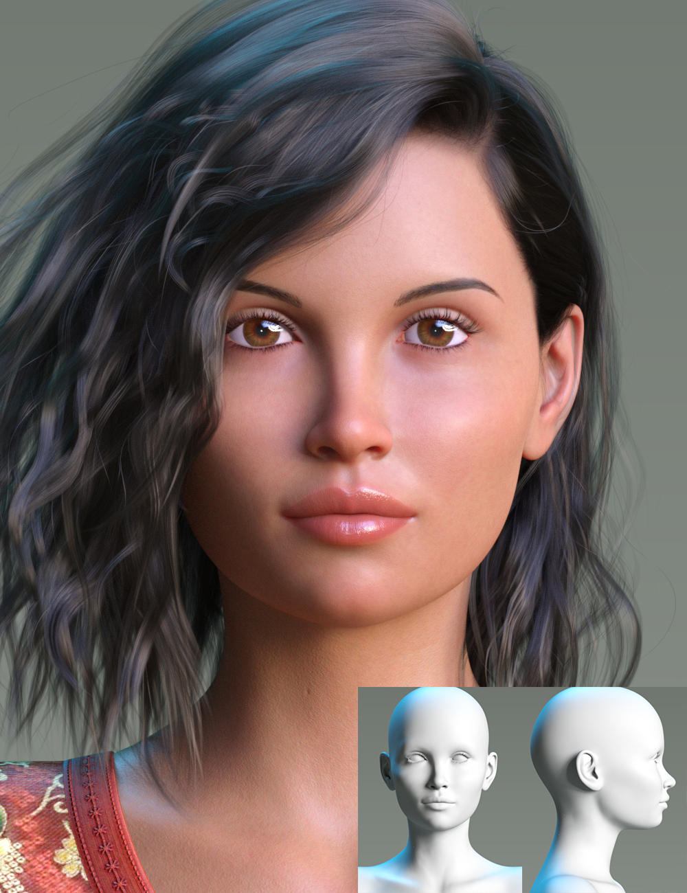 Natural Women and Morphs Addons for Genesis 8 Female | Daz 3D