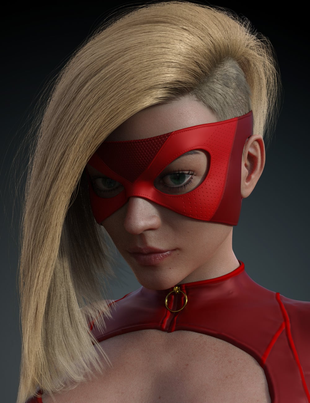 Super Hero Masks for Genesis 8 Females | Daz 3D