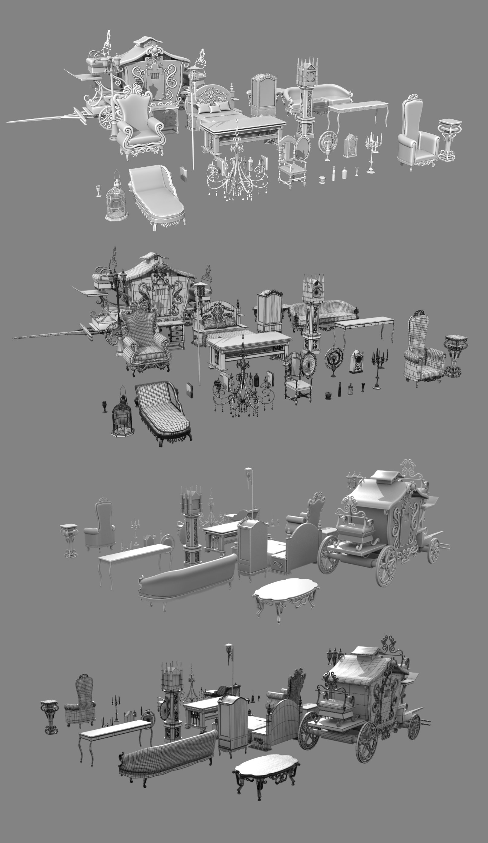 FG Gothic Props | Daz 3D