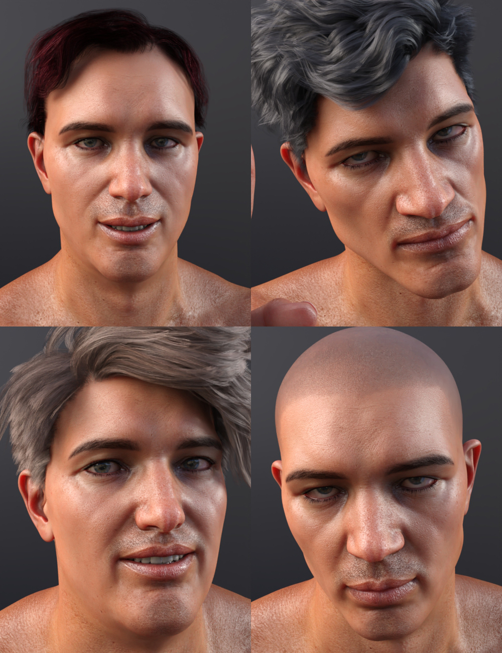 Alternative Shapes for Juan Carlos 8 | Daz 3D