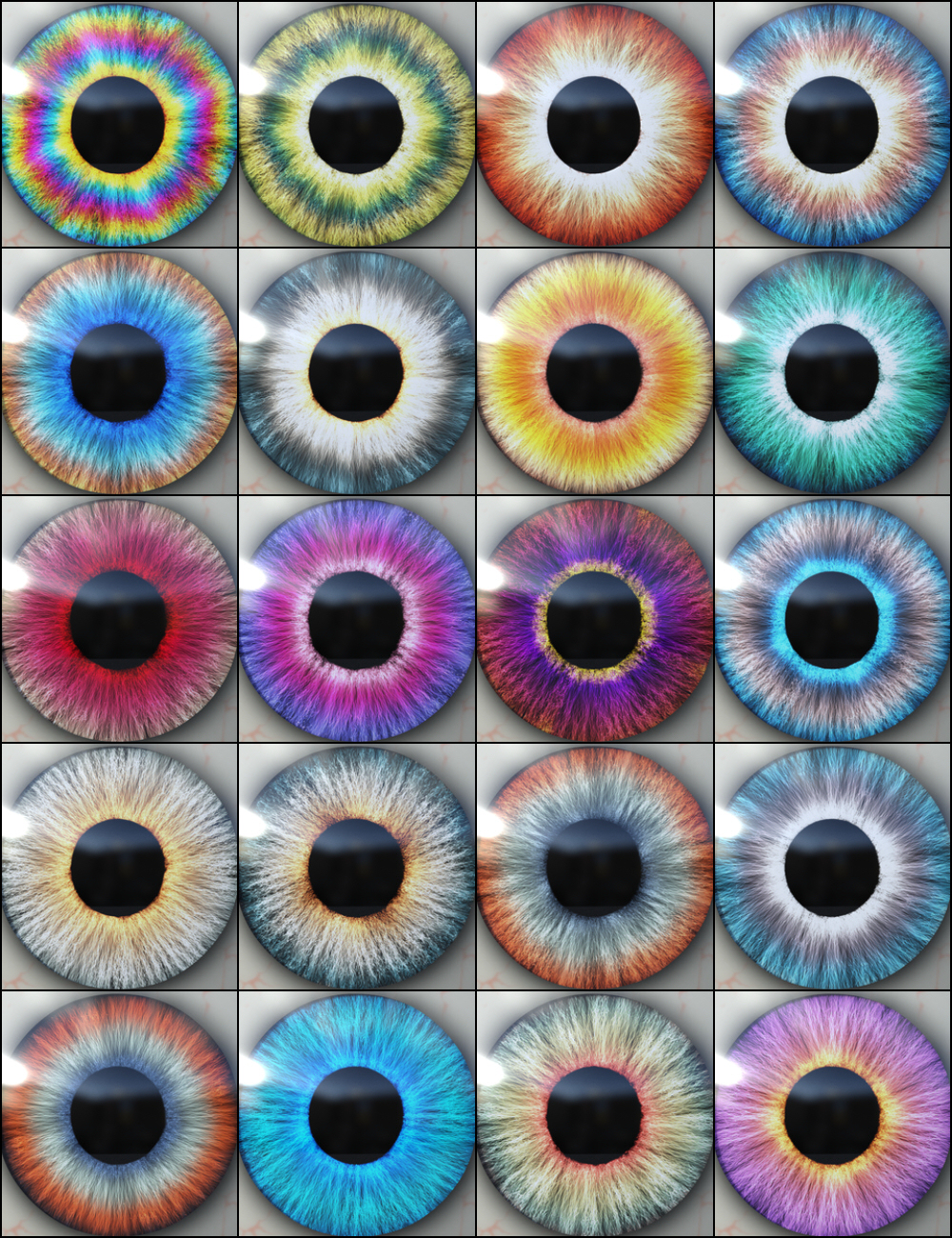 MMX Fantasy Eyes 2 for Genesis 3 and 8 | Daz 3D