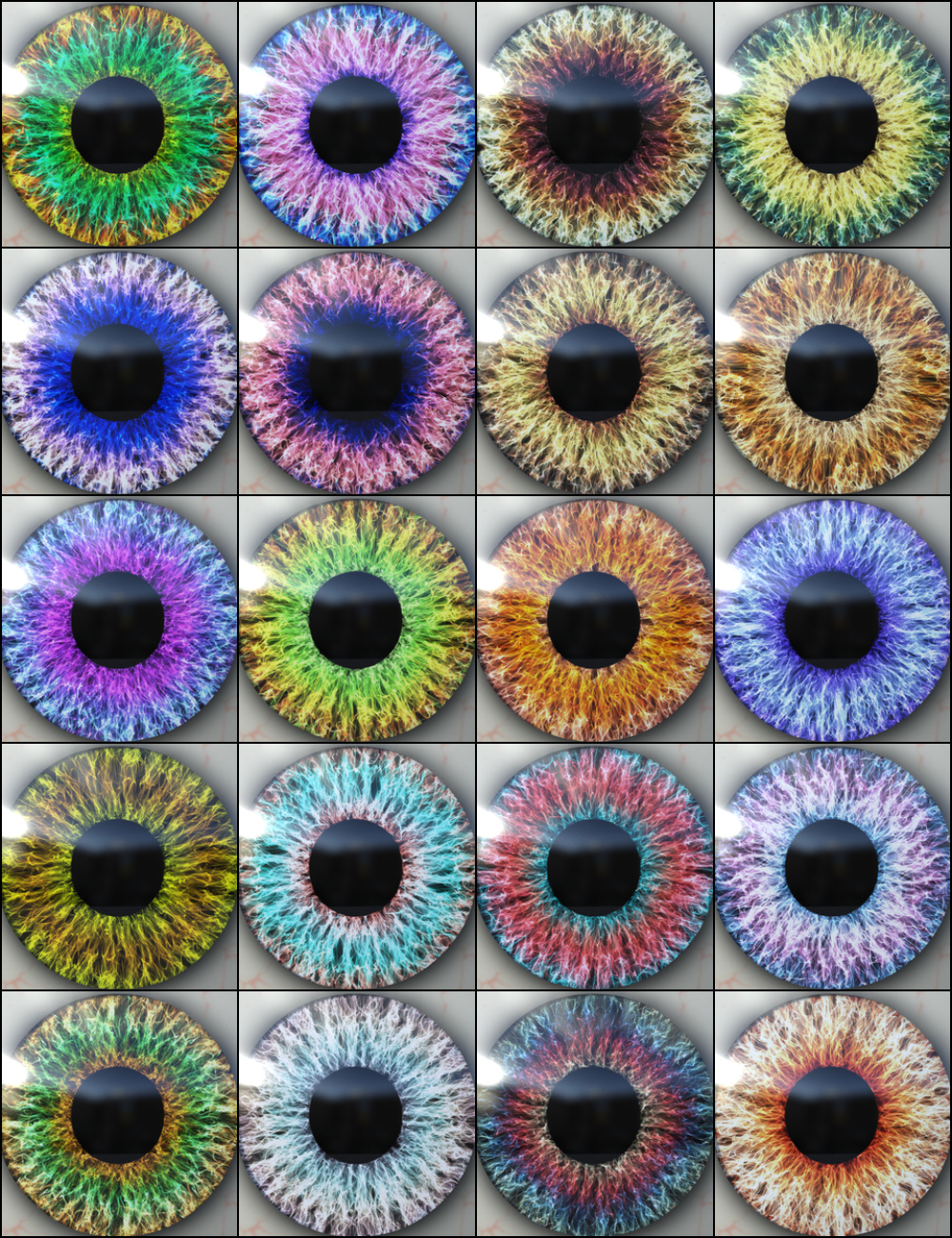 MMX Fantasy Eyes 2 for Genesis 3 and 8 | Daz 3D