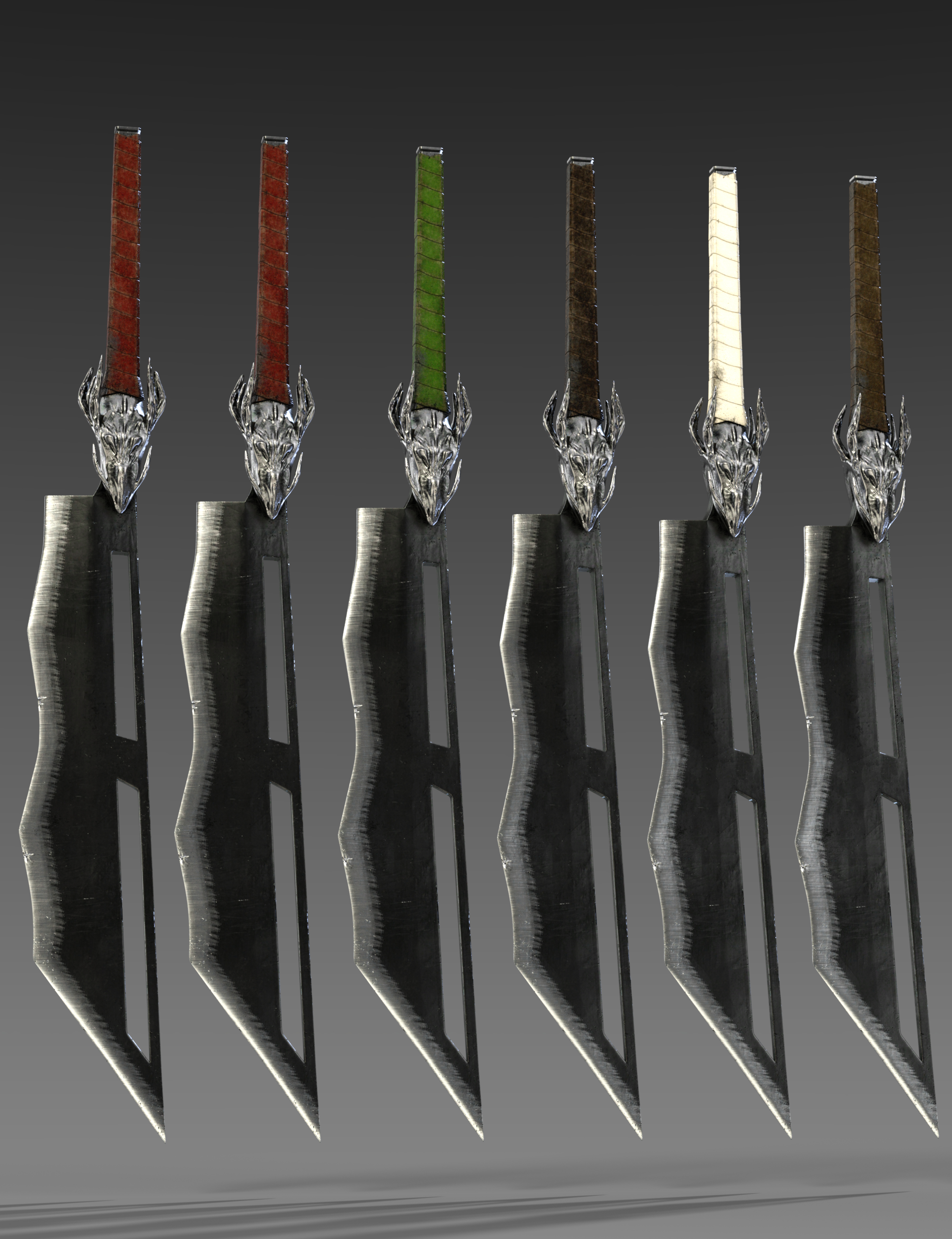 Hidden Warrior Weapons Collection | Daz 3D