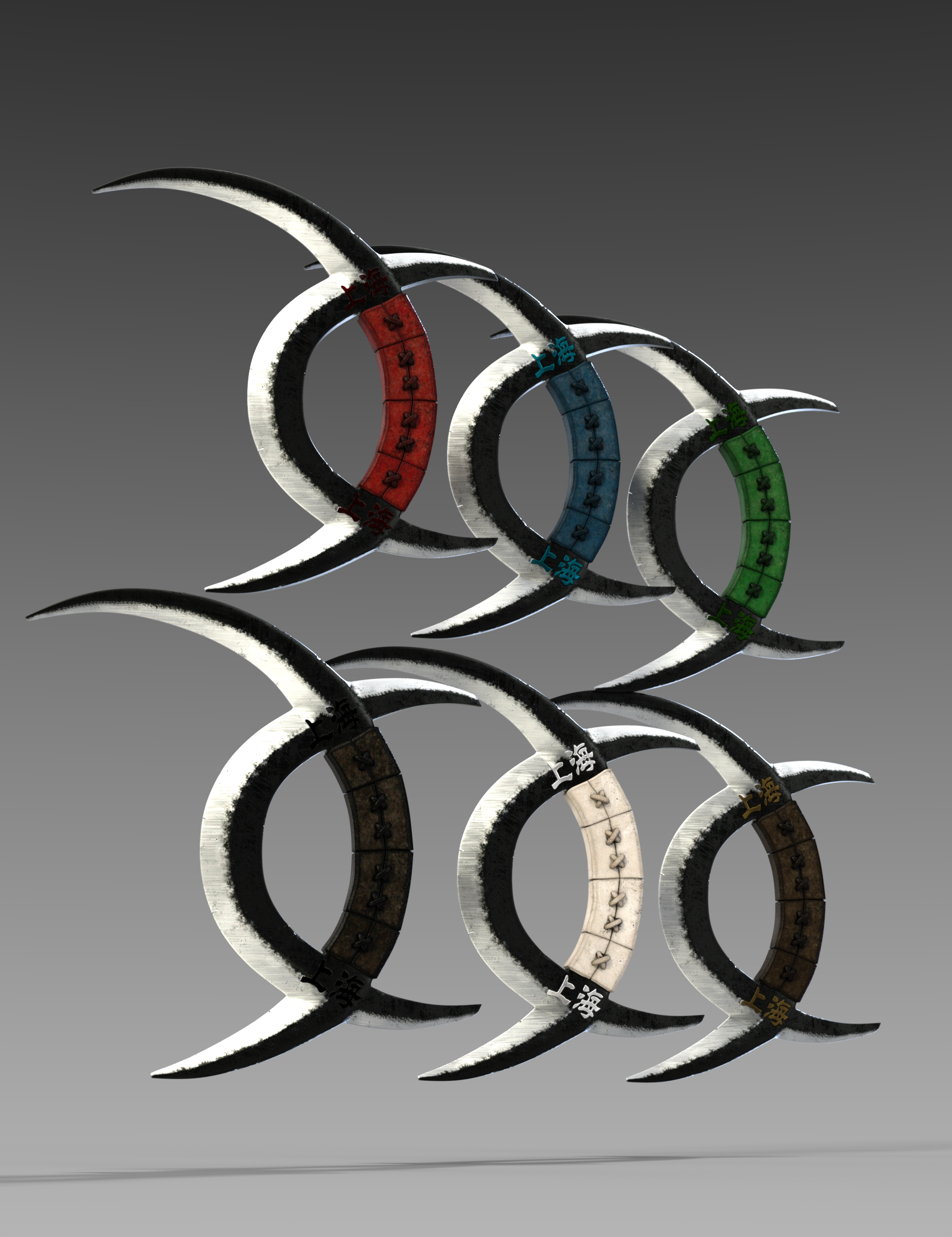 Hidden Warrior Weapons Collection | Daz 3D