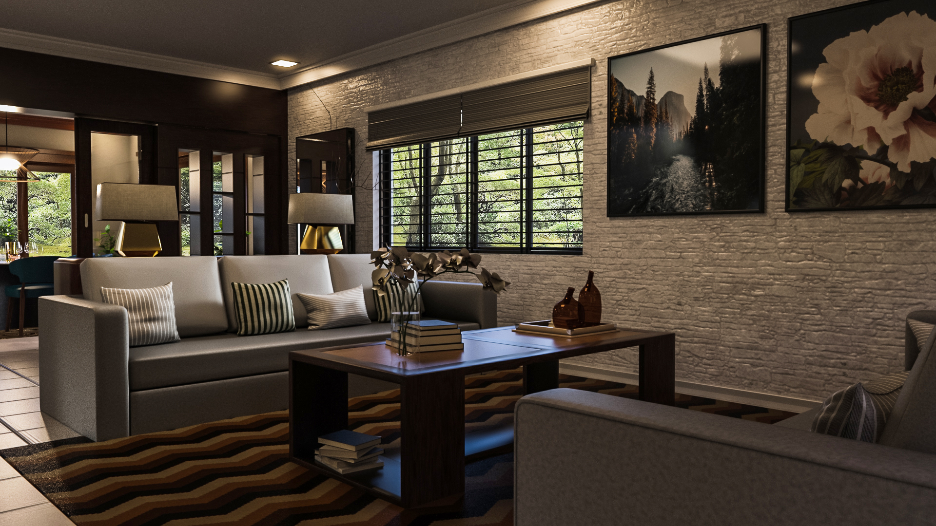 Avil Living Room | Daz 3D