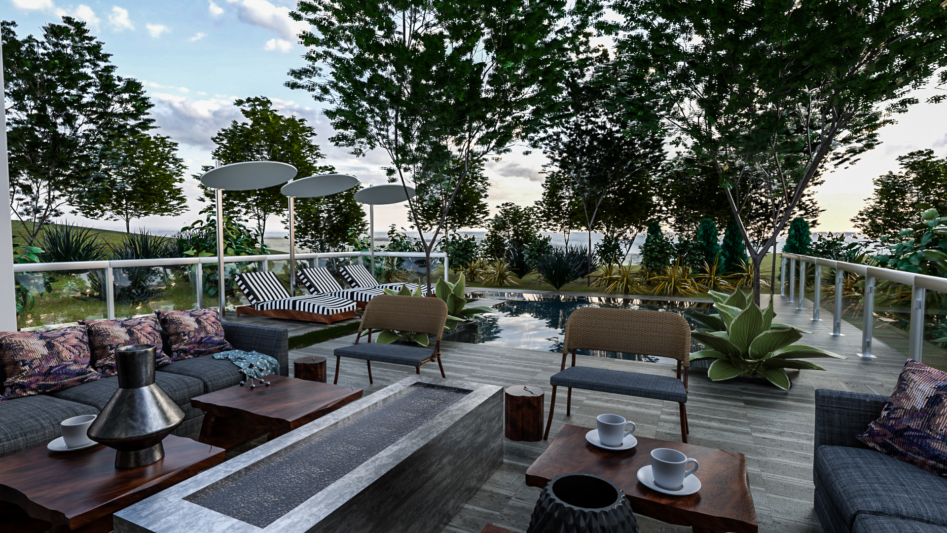 Mediterranean Terrace | Daz 3D