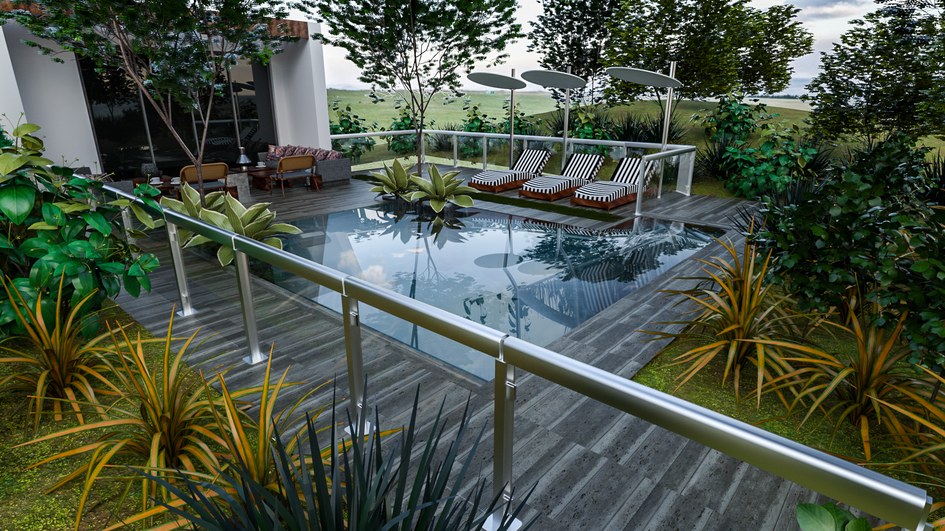 Mediterranean Terrace | Daz 3D