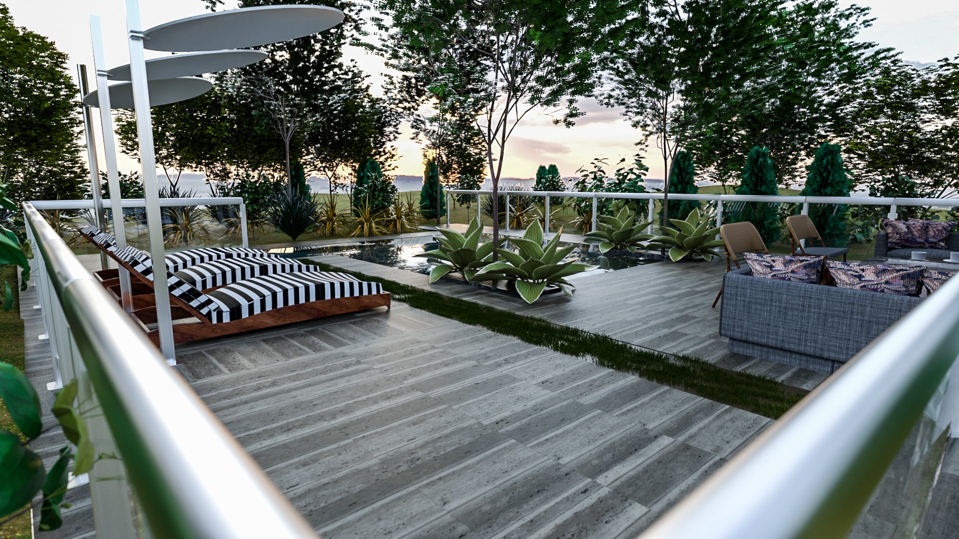 Mediterranean Terrace | Daz 3D