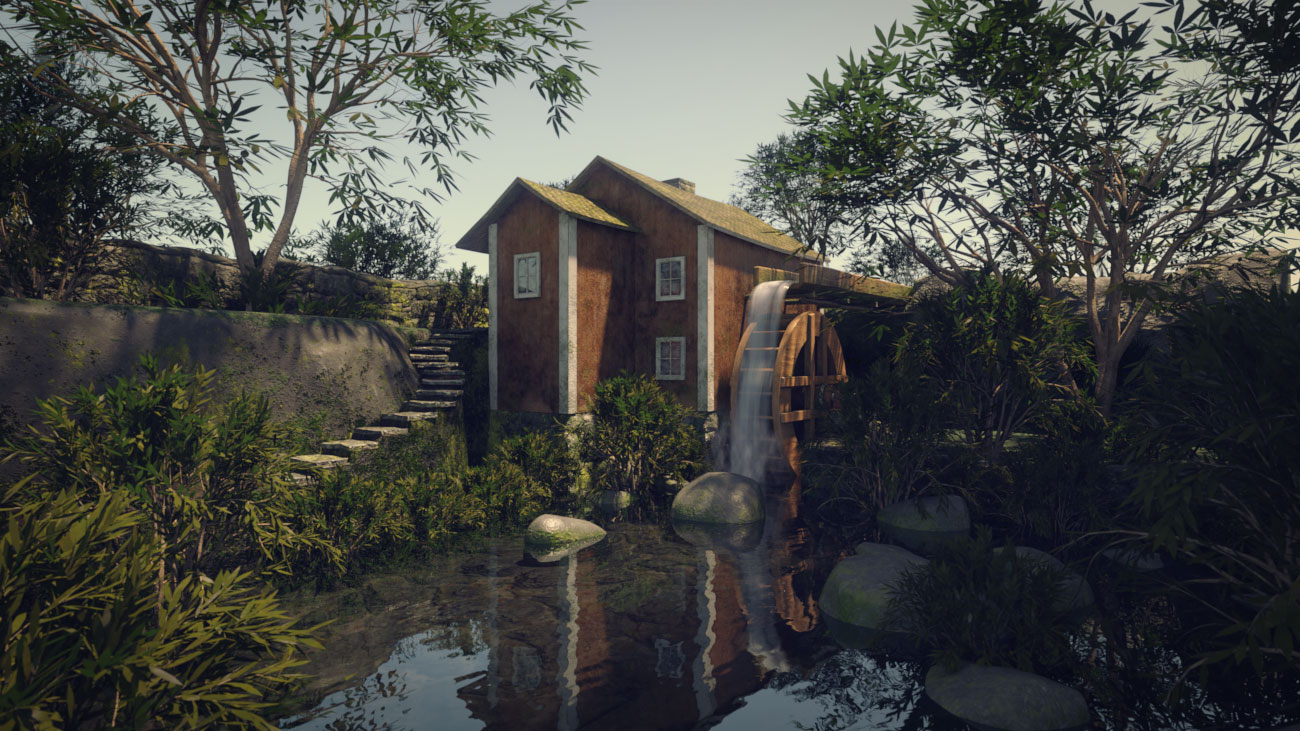 The Water Mill House | Daz 3D