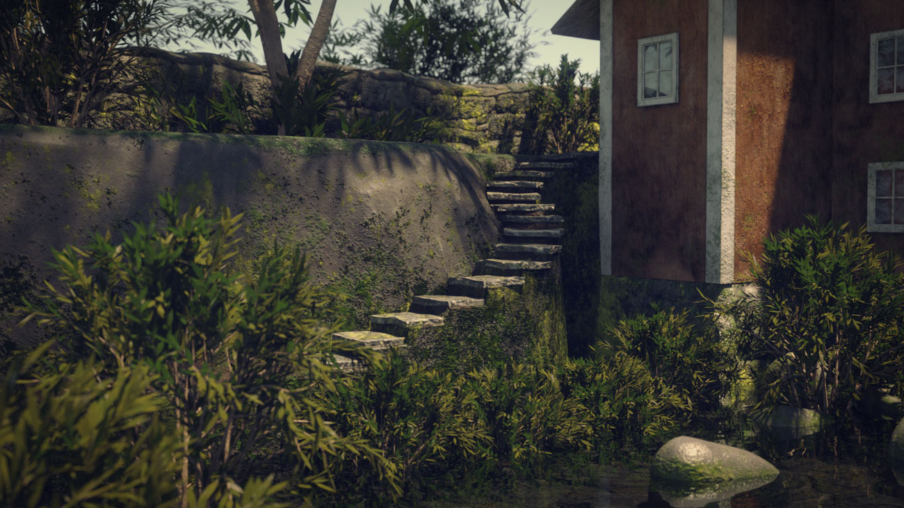 The Water Mill House | Daz 3D
