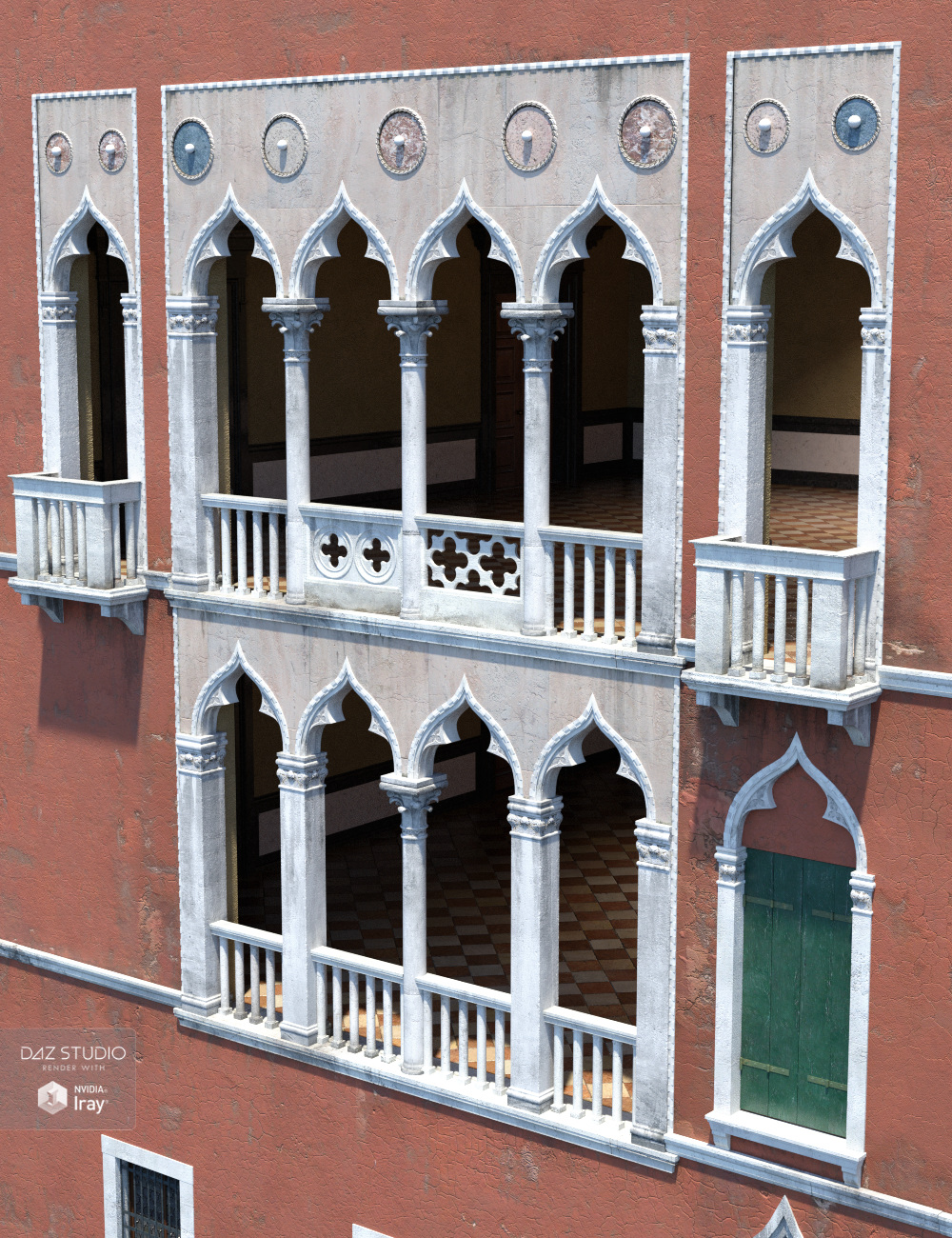 Venetian Palace | Daz 3D