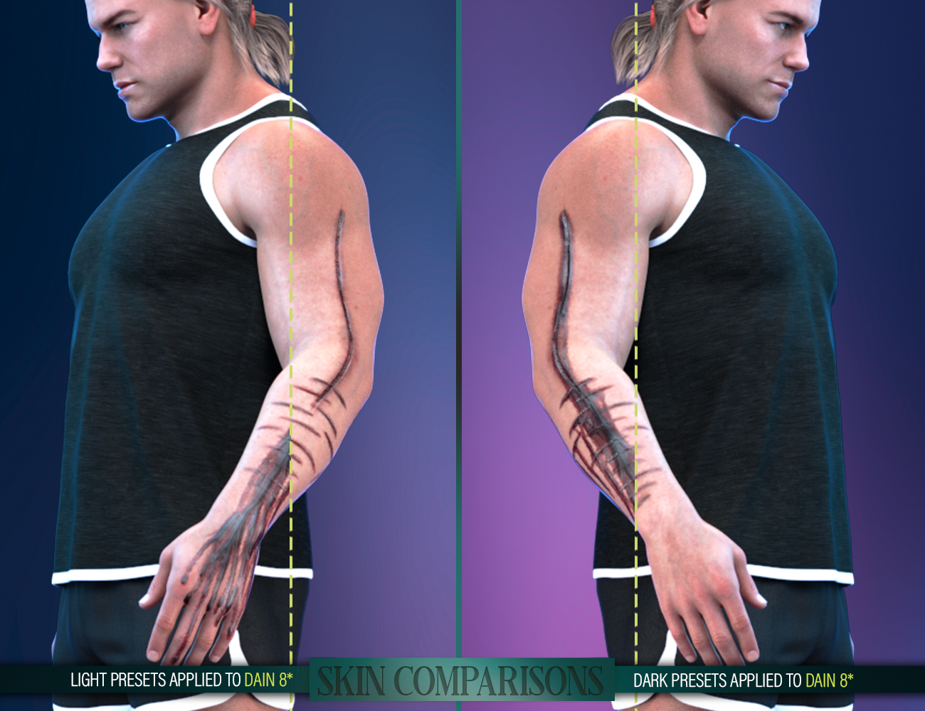 Body Wounds HD Morphs 2 for Genesis 8 Males | Daz 3D