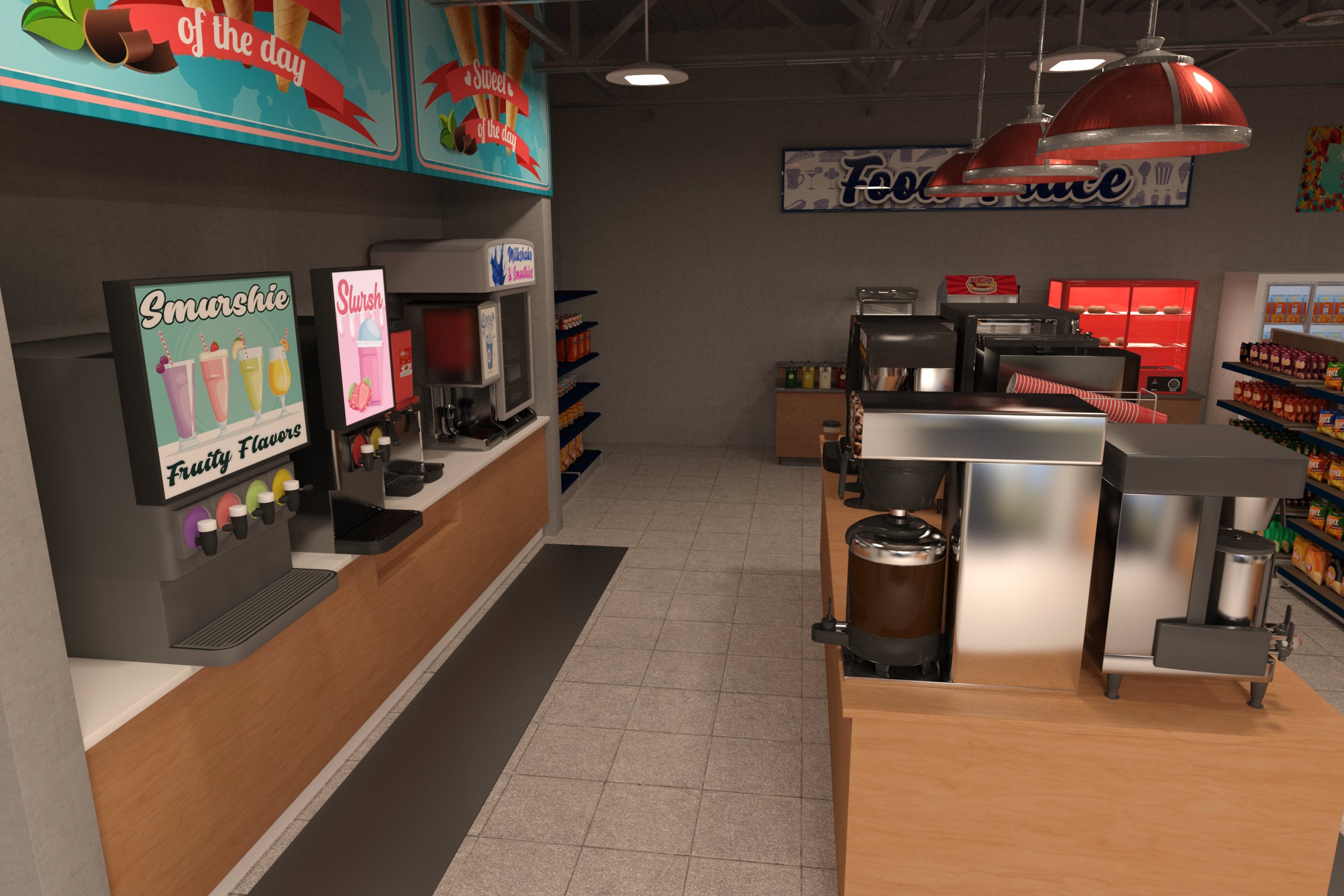 FG Convenience Store | Daz 3D