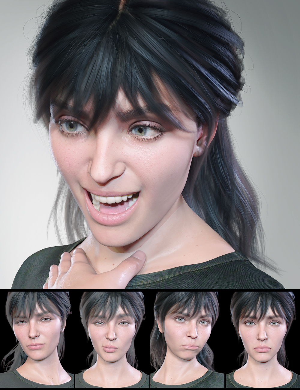 The Expression Collection for Victoria 8.1 | Daz 3D