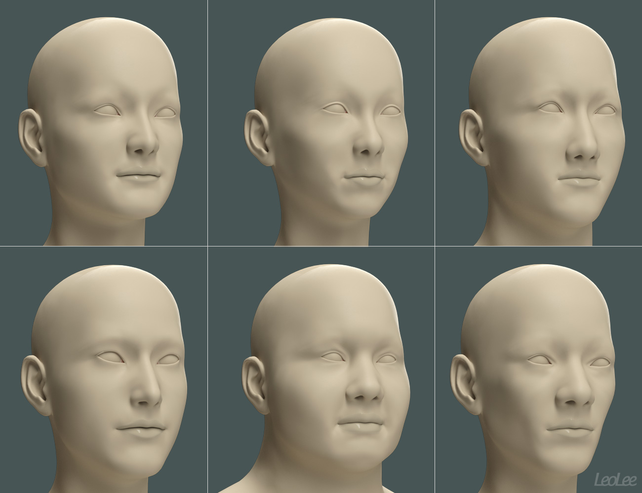 Japanese Face and Body Shapes for Genesis 3 and 8 Male | Daz 3D