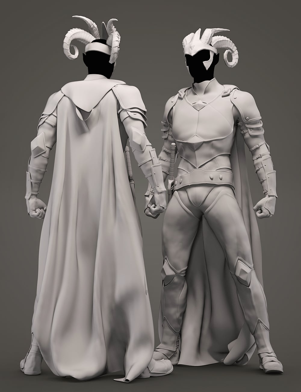 dForce Rage Armor for Genesis 8.1 Males | Daz 3D