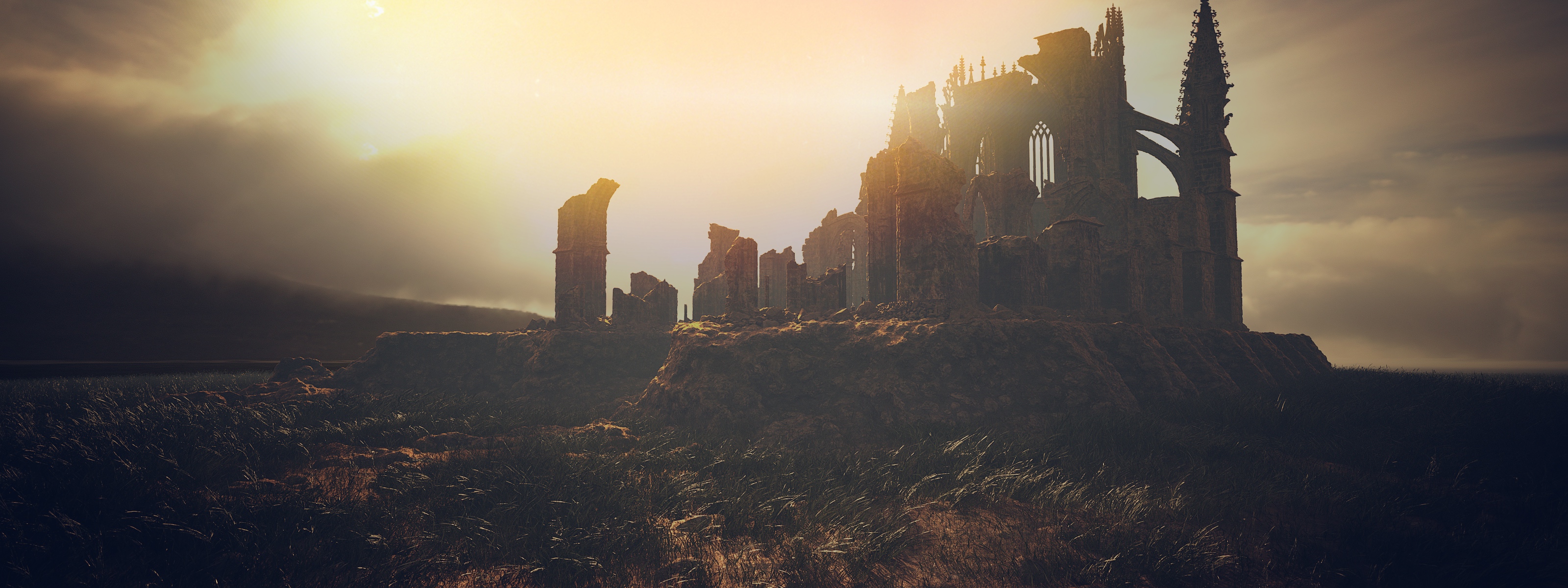 Ancient Legends - Gothic Cathedral Ruins | Daz 3D
