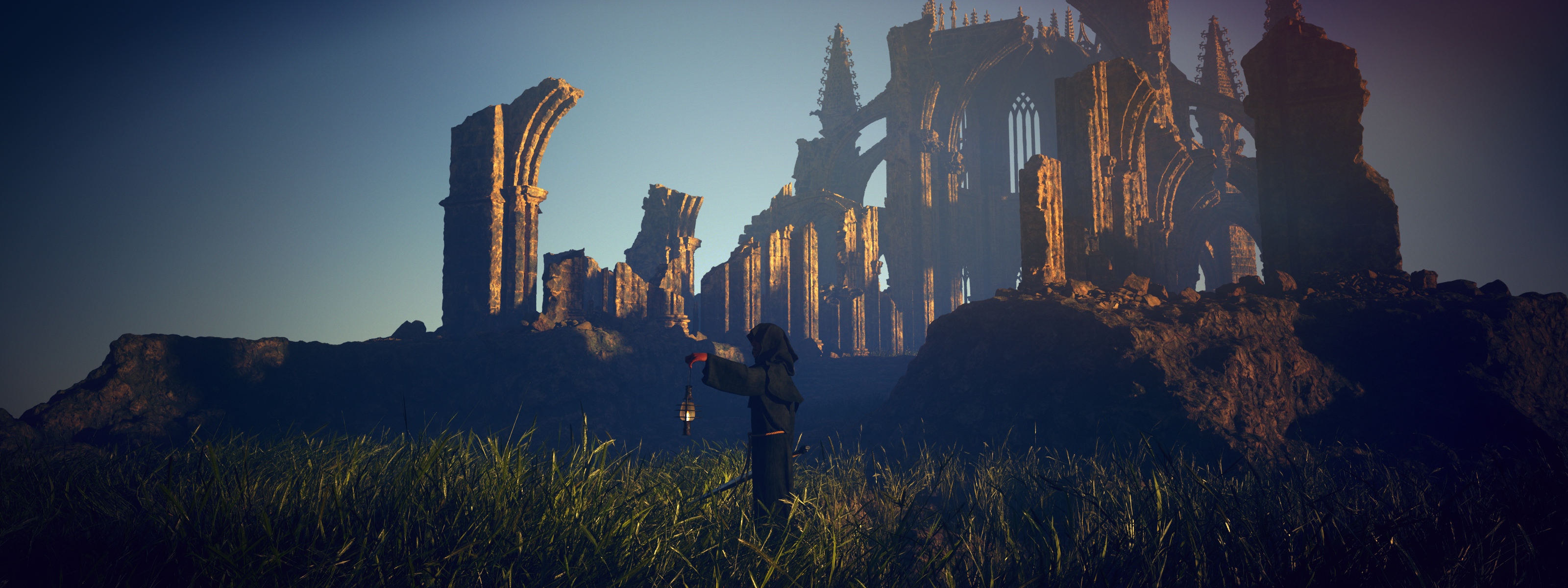 Ancient Legends - Gothic Cathedral Ruins | Daz 3D