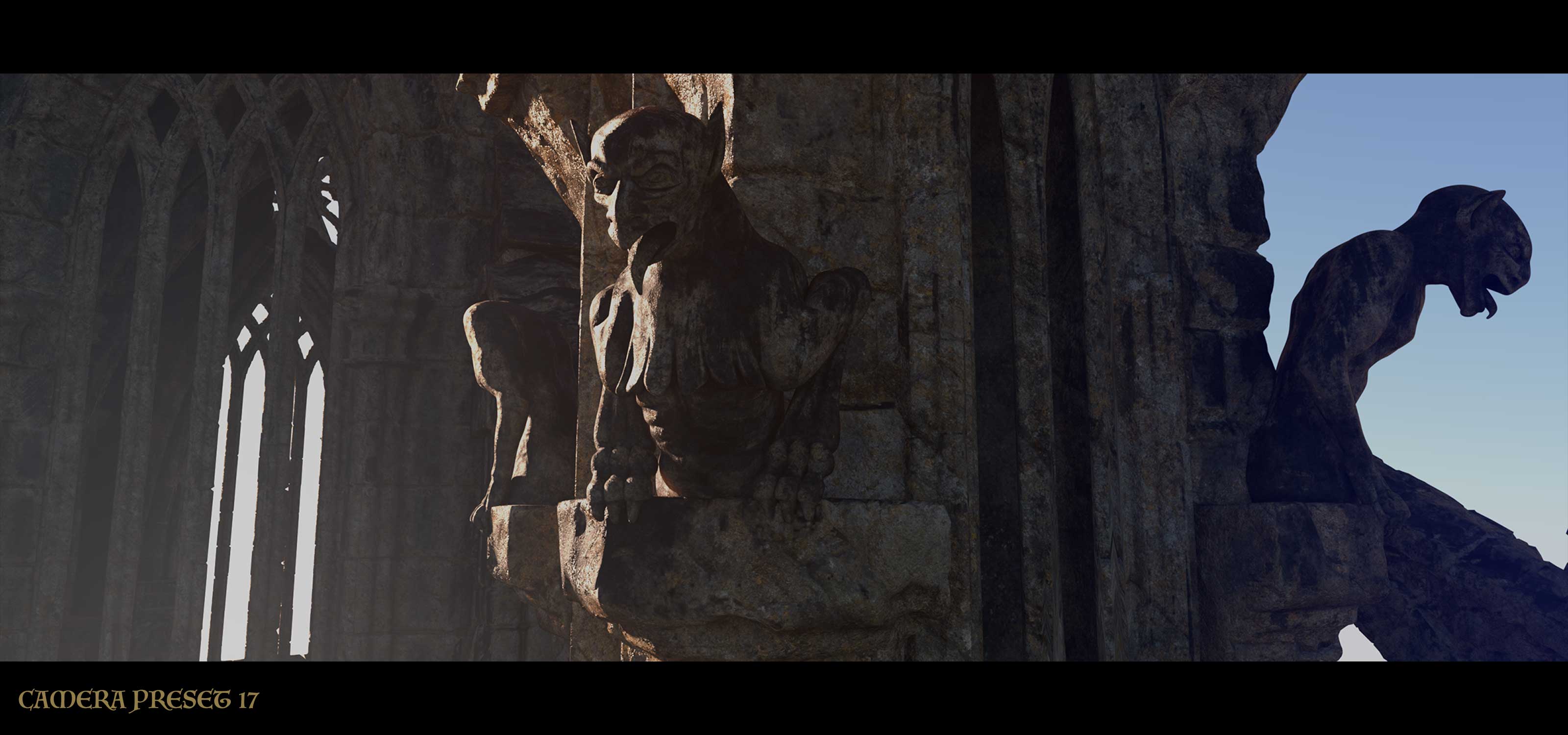 Ancient Legends - Gothic Cathedral Ruins | Daz 3D