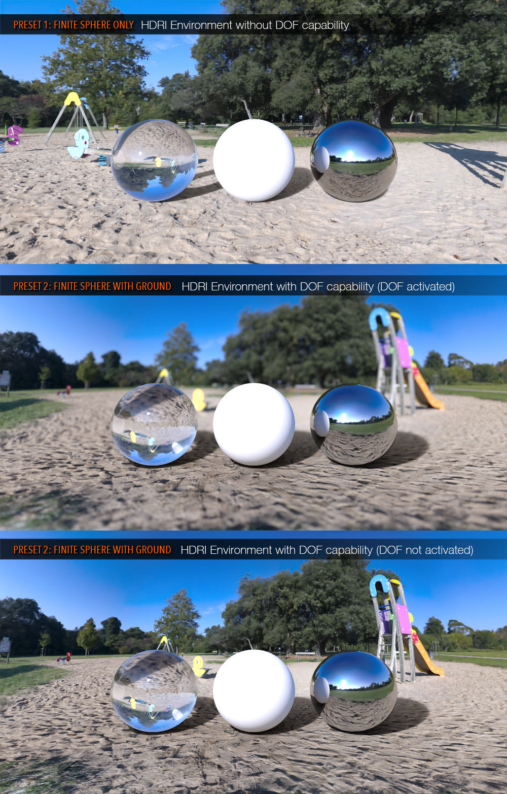 UltraHD IRAY HDRI With DOF - Parks and Creation II | Daz 3D