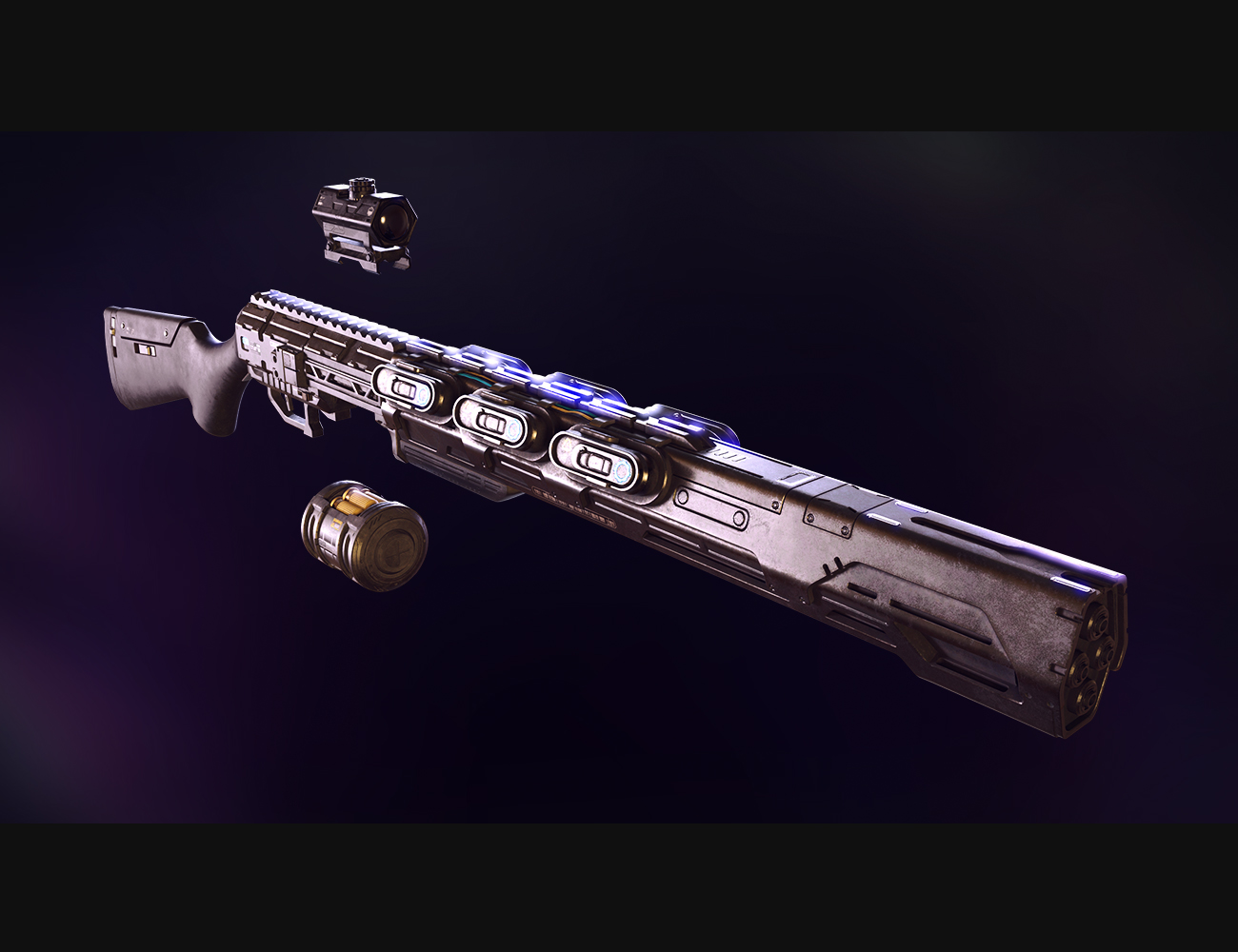 Cyberpunk Weapon Bundle | Daz 3D