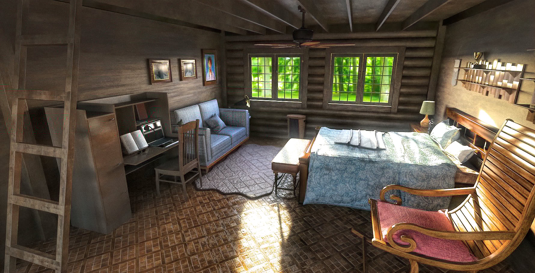 FG Cabin | Daz 3D