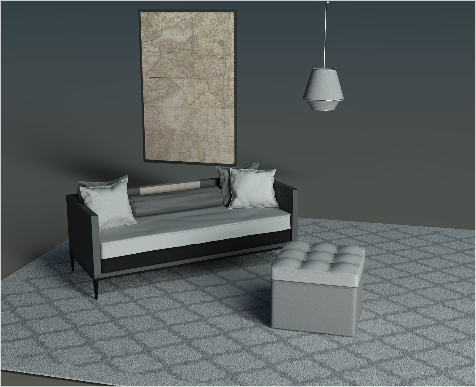 Room Design 01 | Daz 3D