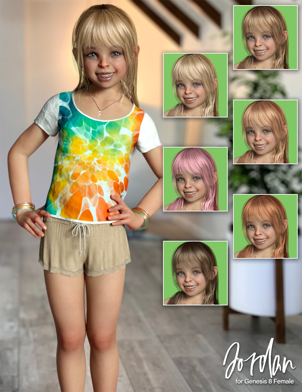 Jordan Bundle For Genesis 8 Females Daz 3d