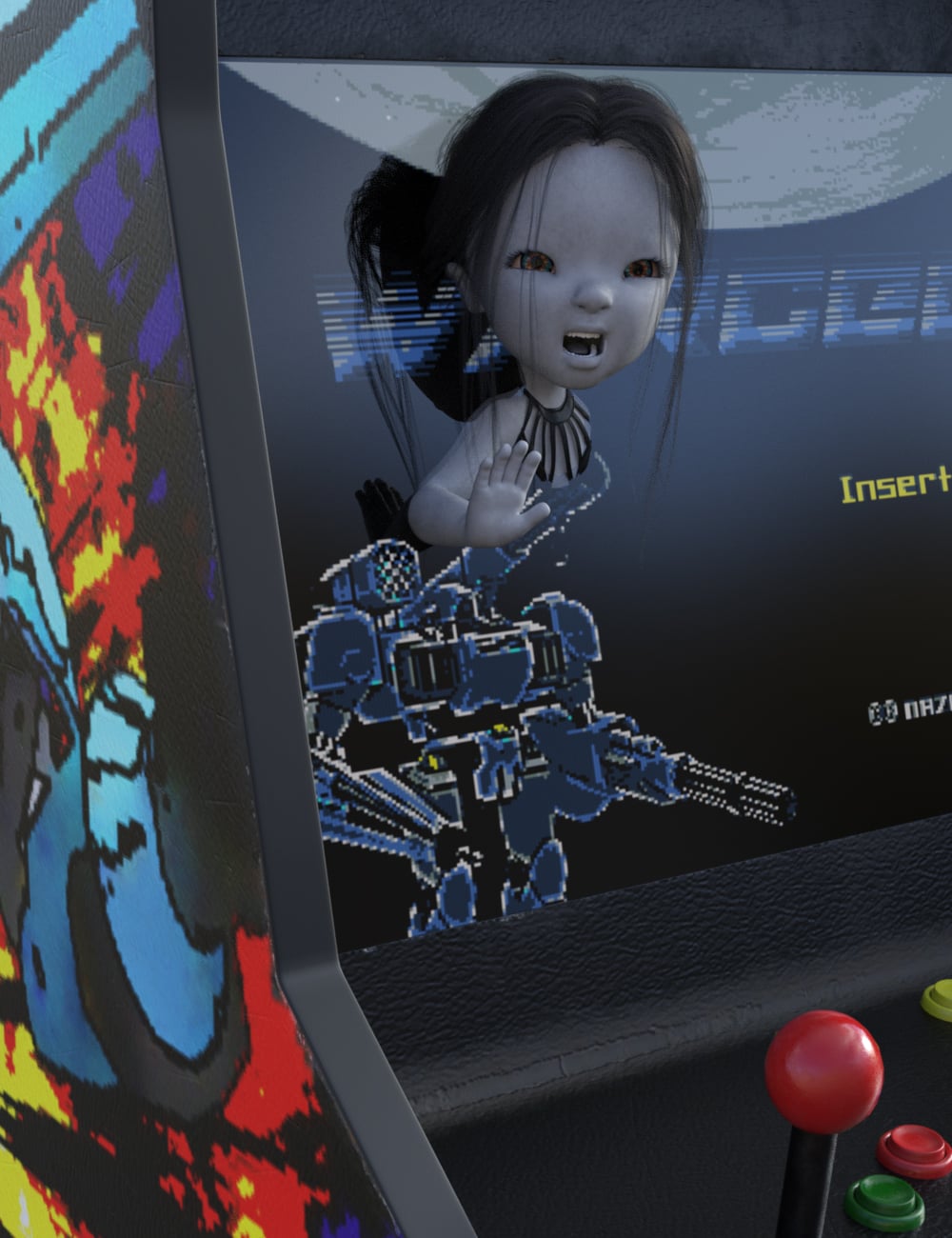 Spooky Doll Textures for Bugga Boo | Daz 3D