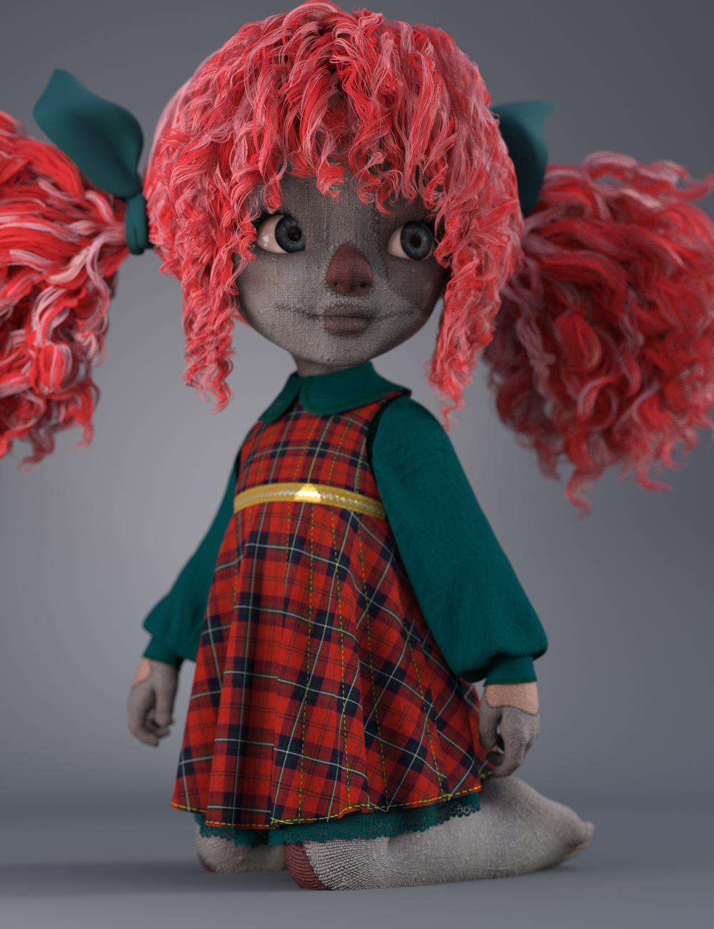 Spooky Doll Textures for Bugga Boo | Daz 3D