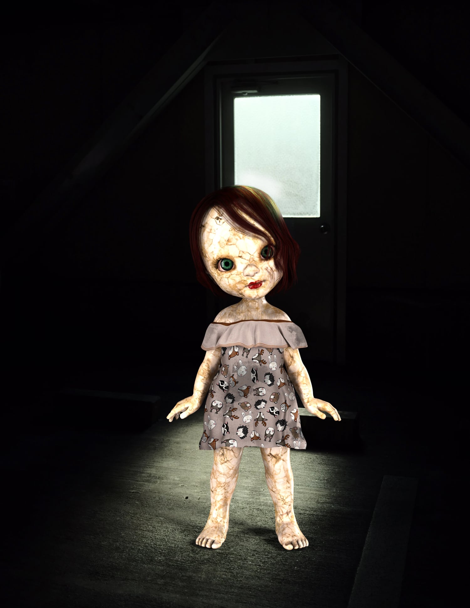 Spooky Doll Textures for Bugga Boo | Daz 3D