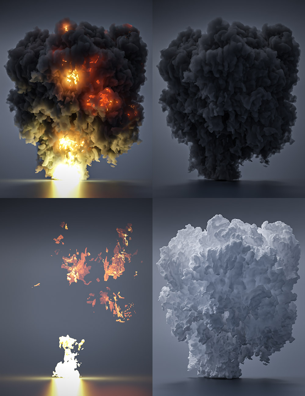 Pyromantix - Volumetric Explosions | Daz 3D