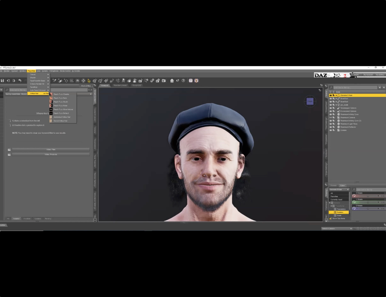 Portrait - Character Lighting Tutorial | Daz 3D