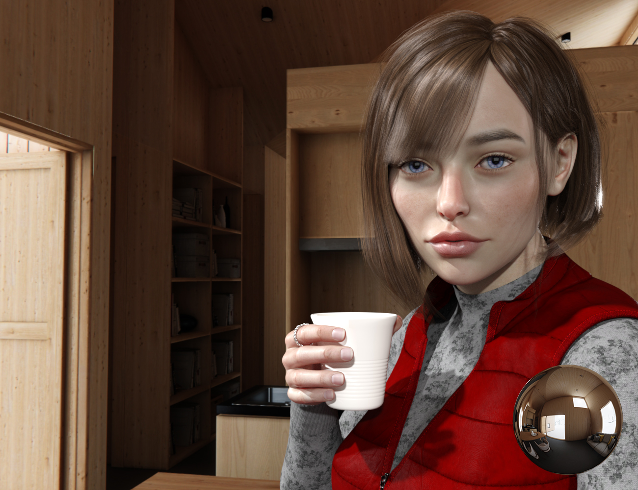 Winter Scenery HDRI | Daz 3D